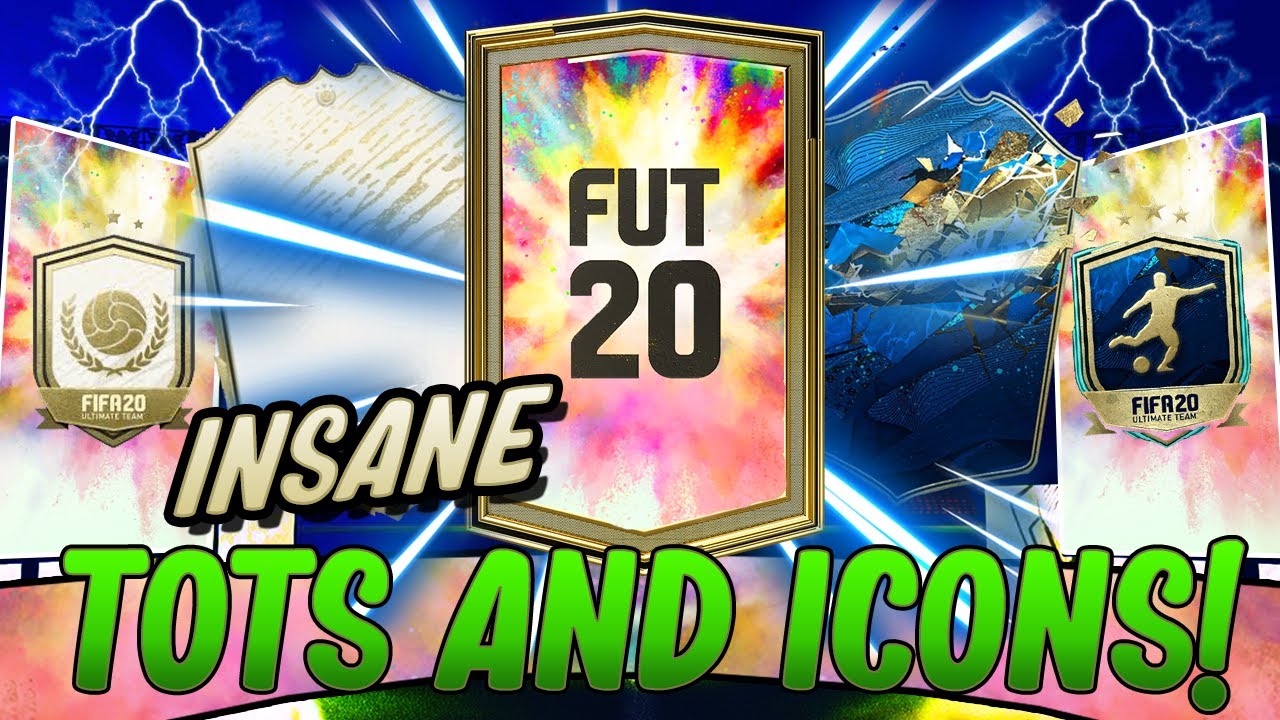 INSANE 50X GUARANTEED TOTS PACKS! HUGE PLAYERS PACKED! FIFA 20 ULTIMATE ...