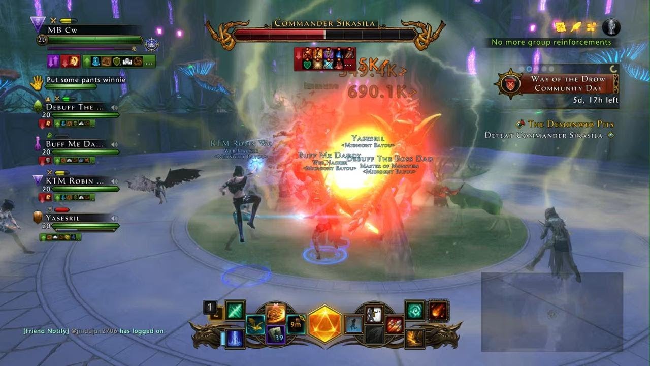 Neverwinter Master demonweb pits 18:54 min - YouTube