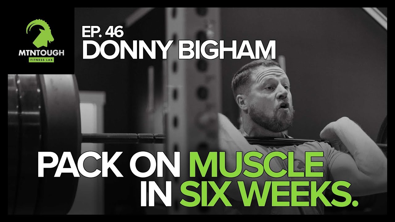 MAJOR DONNY BIGHAM: New World Record and the MTN Strength Program E46 ...