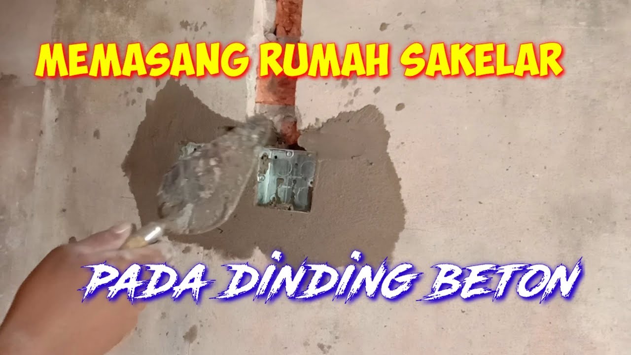 Cara Menanam Inbowdus, Untuk Rumah Saklar Dan Stop Kontak - Mbah Mulyo ...