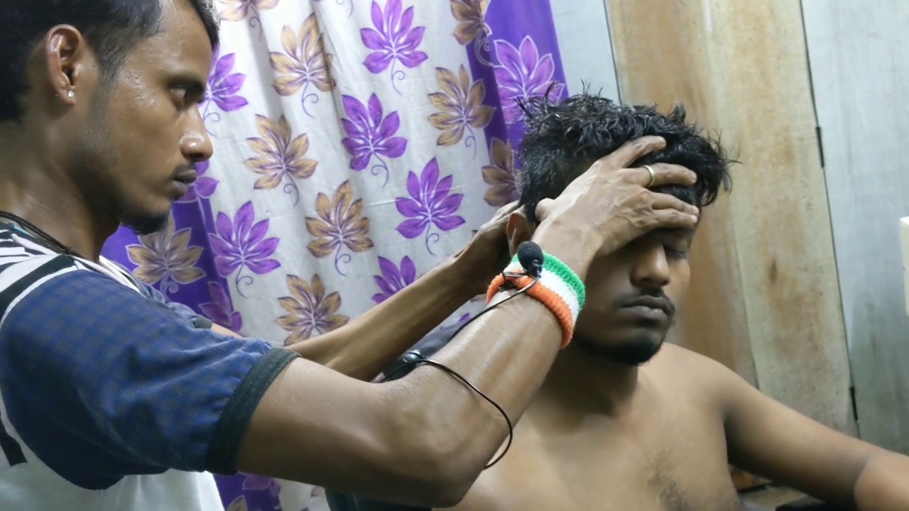 Chest & belly massage & rubbing | Head & body deep tissue masssge ...