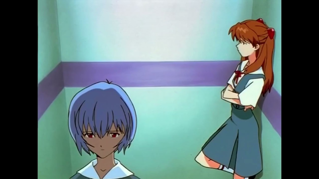 Evangelion Elevator Scene ( Original ) - YouTube