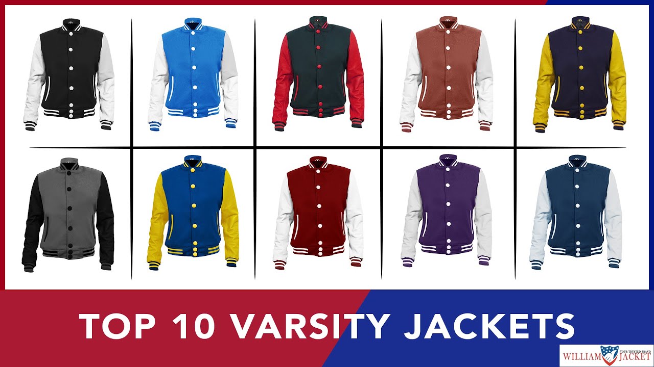 top 10 letterman varsity jackets | varsity Jackets Guide | varsity ...