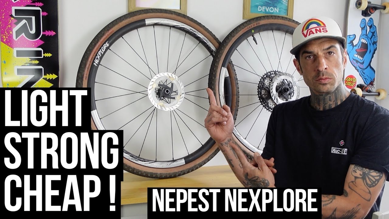 Cheap, Light & Strong! Nepest Nexplore Carbon Gravel Wheels - YouTube