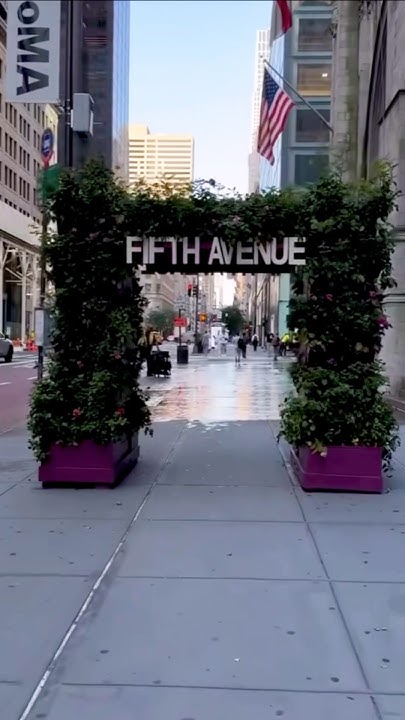 Strolling on 5th Avenue in Midtown Manhattan | NEW YORK | #newyorkcity ...