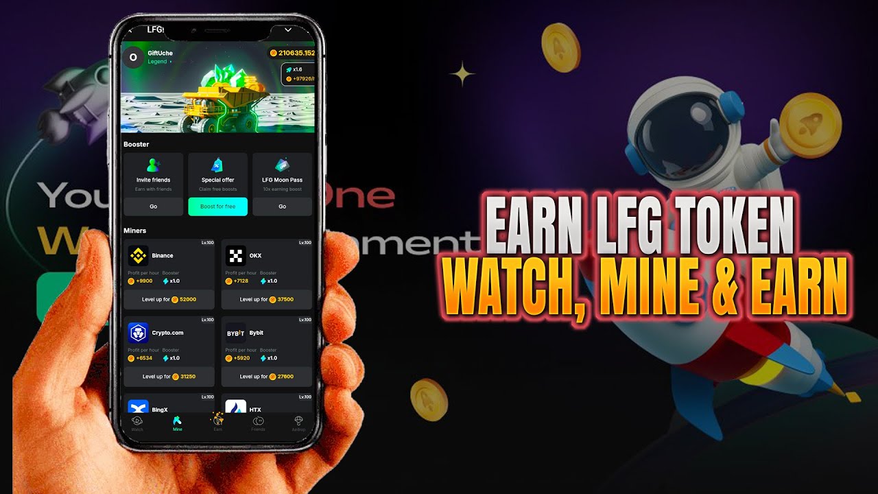 LFG Token Airdrop: Watch, Mine, and Earn with Telegram! - YouTube