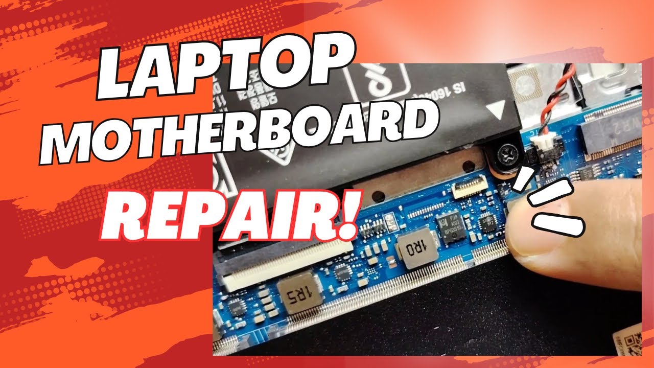 HP ProBook 445 G10 Motherboard Repair: Faulty Power IC Replacement Step-by-Step - YouTube