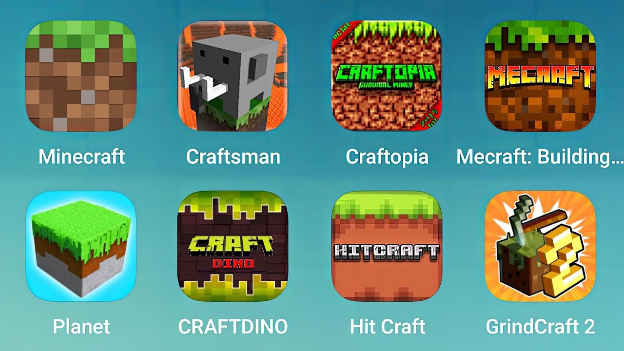 Minecraft, Craftsman, Craftopia, Mecraft Building, Planet, Craftdino ...