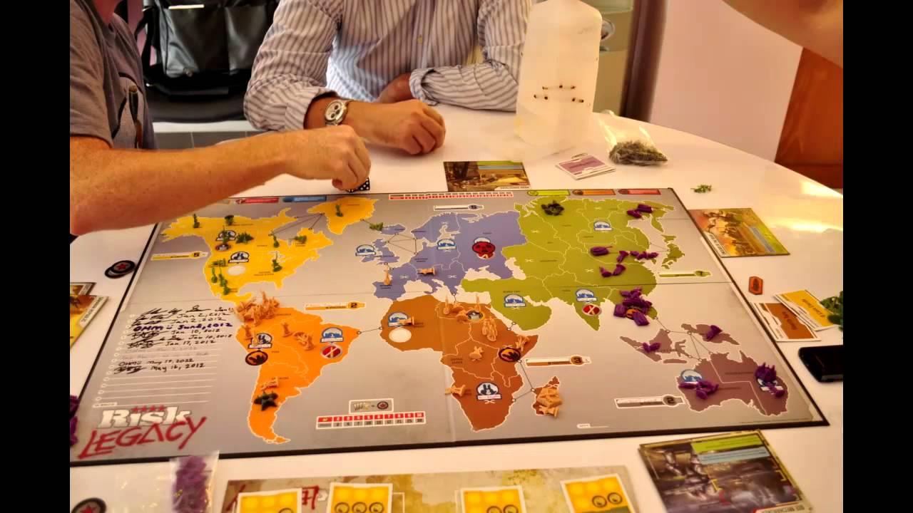 RISK LEGACY GAME 12 - YouTube