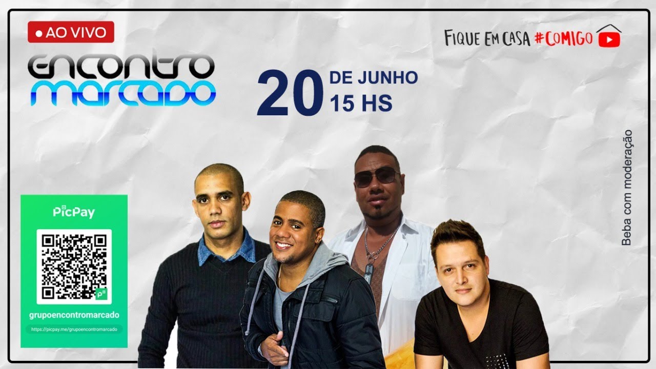 Live do grupo Encontro Marcado. #FiqueEmCasa e Cante #Comigo - YouTube