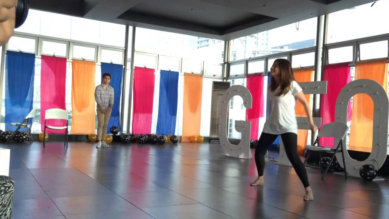 Ryle Paolo Tan and Mom Sherylyn Reyes in the GFORCE Dance Studio - YouTube