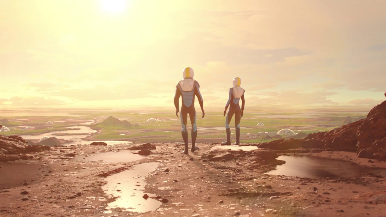 Surviving Mars Green Planet Announcement Trailer - YouTube