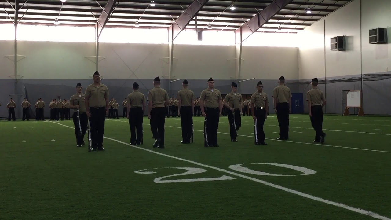 Joshua NJROTC Armed Drill AMI 2018 - YouTube