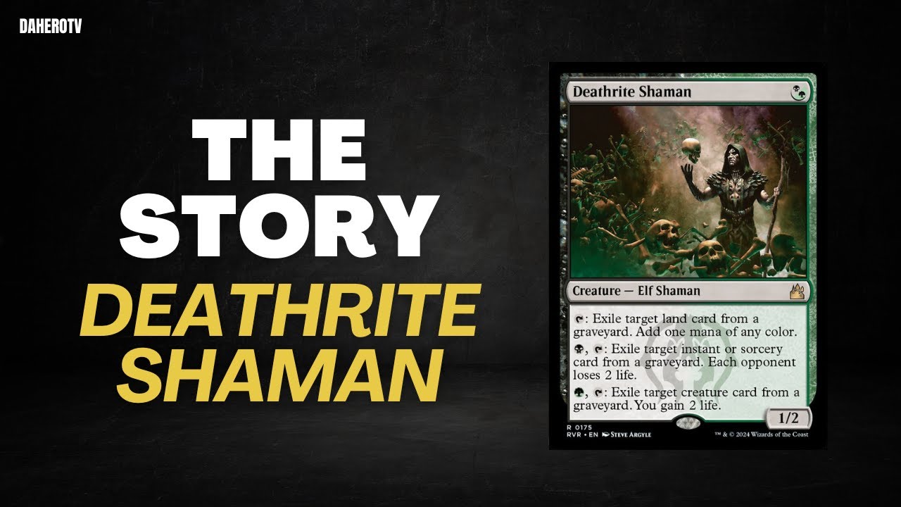 The Story of Deathrite Shaman - Magic: The Gathering's Iconic Card ...