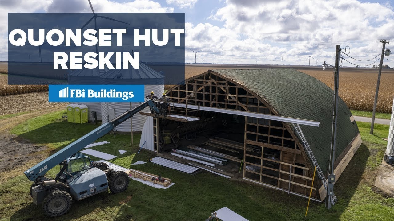 How To Renovate An Old Quonset Hut - YouTube