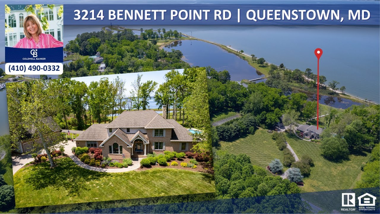 Stunning Eastern Shore Waterfront - 3214 Bennett Point Rd - YouTube