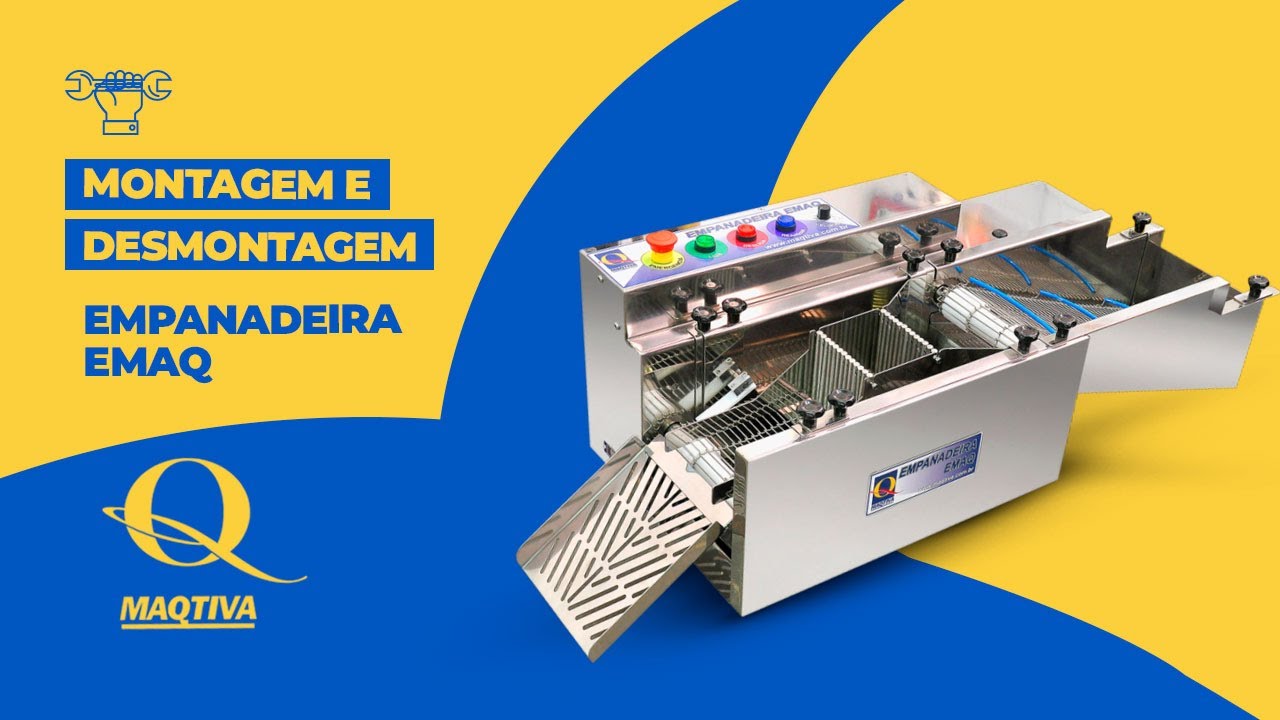 EMPANADEIRA EMAQ - APRENDA A MONTAGEM E DESMONTAGEM - YouTube