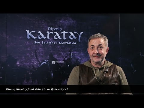 Mehmet Aslantuğ'un Direniş Karatay Filmi Hakkında Yorumları! (Direniş Karatay Sinemalarda)