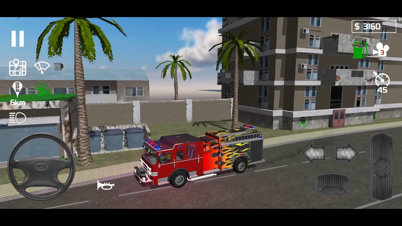 Fire Engine Simulator #60 - İtfaiye Oyunu İzle / Fire Department ...