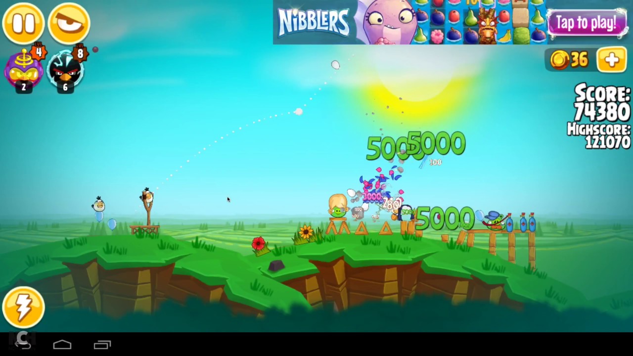 Angry Birds Seasons The Pig Days Level 6-12 125390 - YouTube