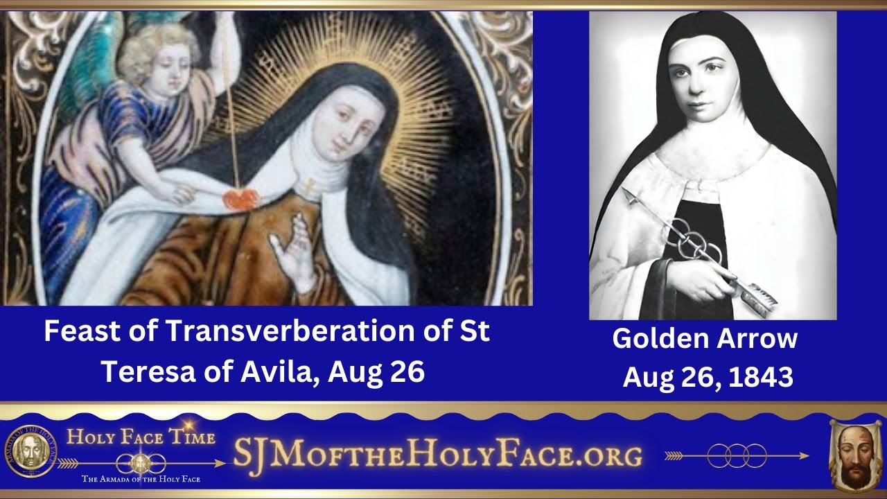 Transverberation of St Teresa of Avila Precursor to the Golden Arrow - YouTube