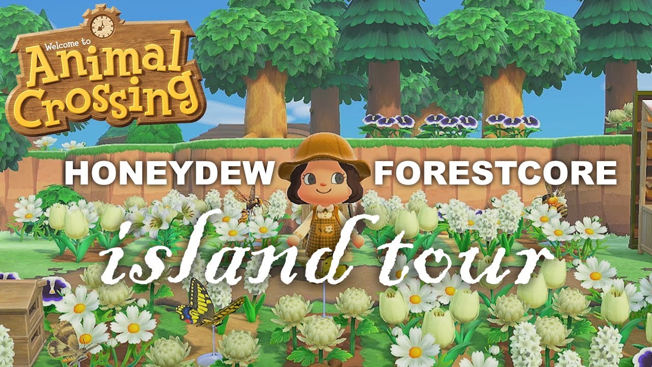 Honeydew The Forestcore Island Tour | Animal Crossing: New Horizons ...