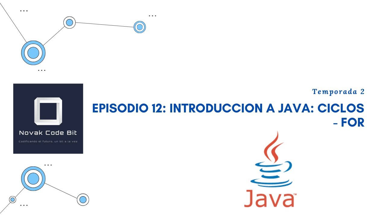 Episodio 12: Introduccion a JAVA: Ciclos - for - YouTube