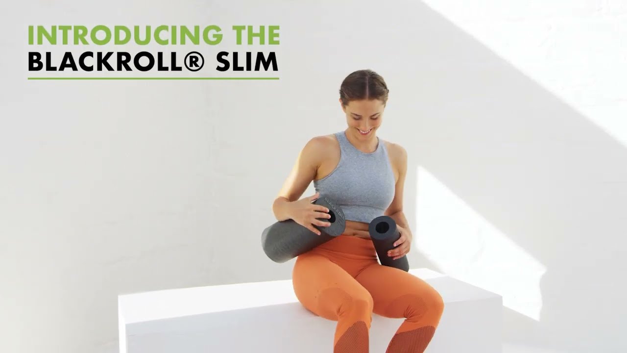 Rouleau de massage BLACKROLL SLIM - YouTube