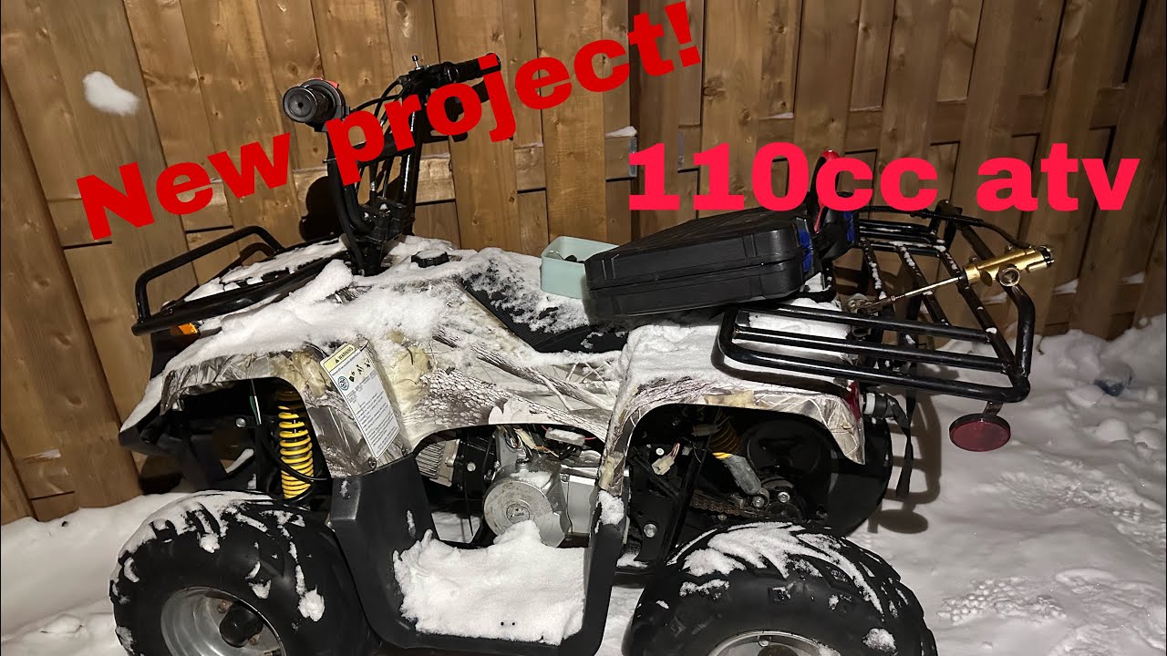 New project! 110cc TaoTao atv - YouTube