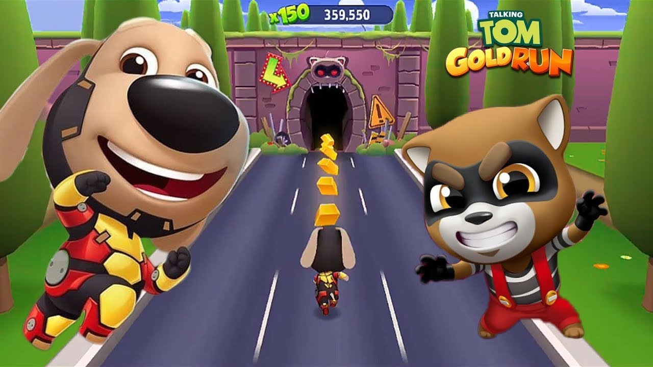 Running Ben Talking Tom and Friends - YouTube