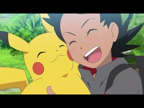 GOH CATCHES A PIKACHU IN ENGLISH DUB.POKEMON JOURNEYS THE SERIES. - YouTube