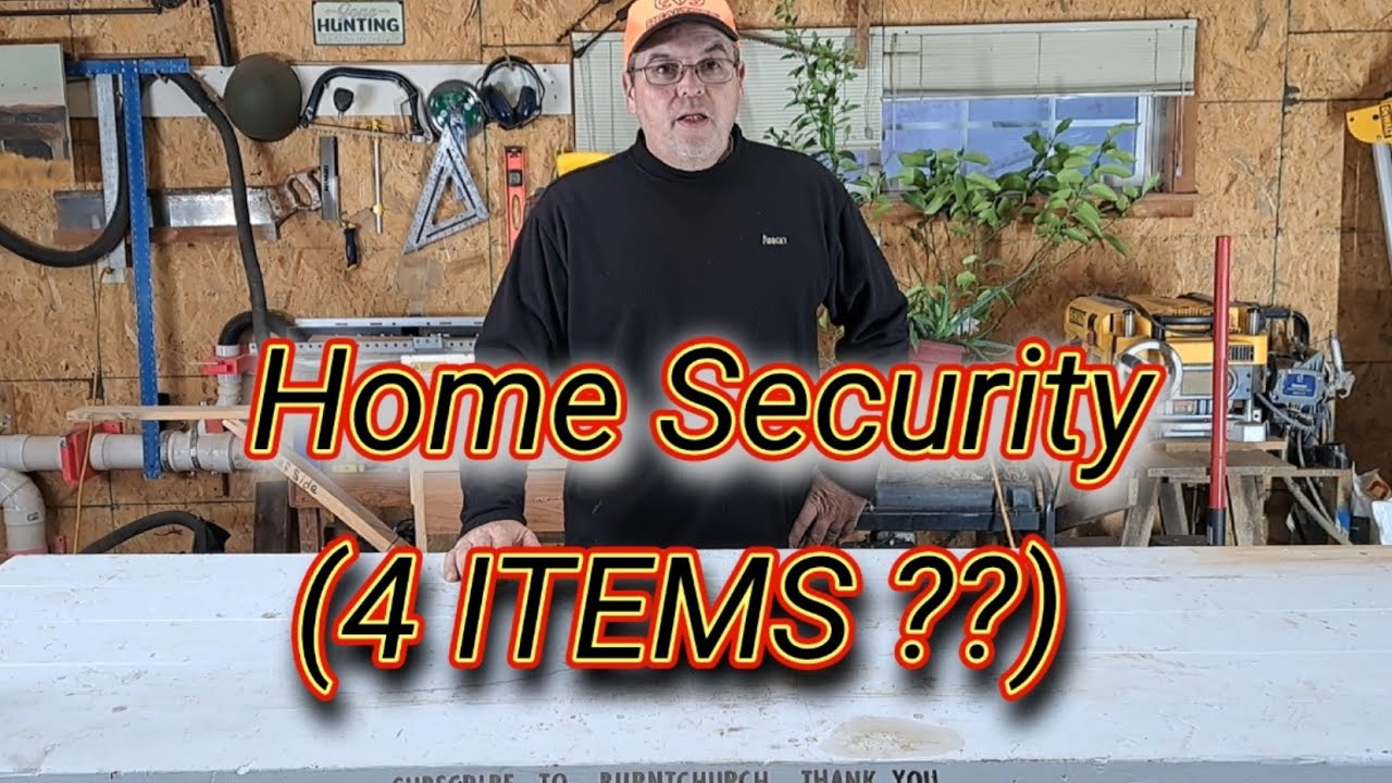 Prepping-Home Security(4 Items)During Shtf - YouTube