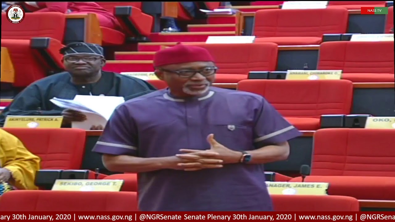 Senate Plenary 30th January., 2020 - YouTube