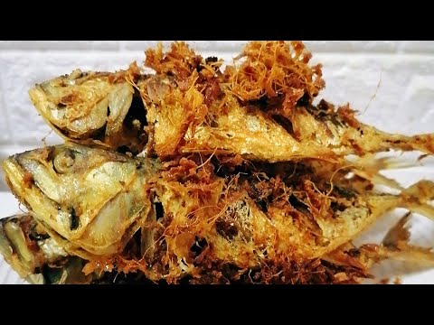 [Eng Sub] 黄姜甘望鱼 Deep Fry Ikan Kembong with Turmeric Powder - YouTube