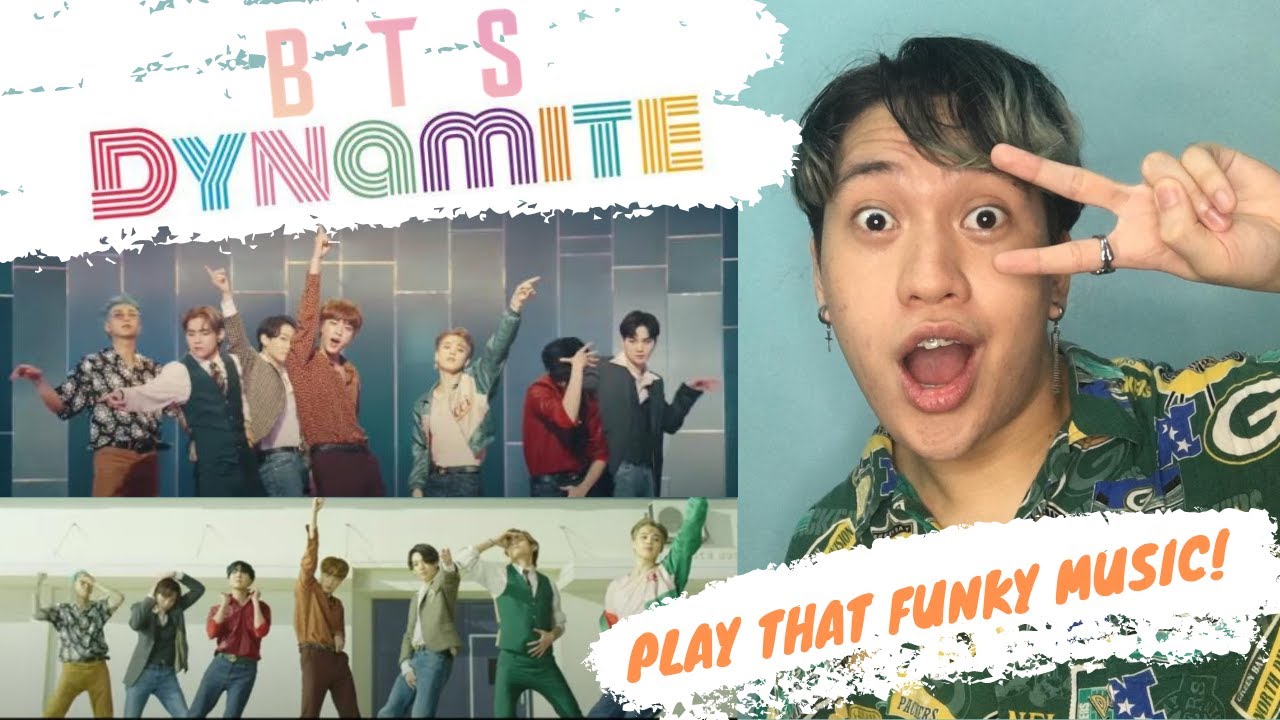 Pinoy ARMY Reacts to Dynamite by BTS 💜 | André Martin - YouTube