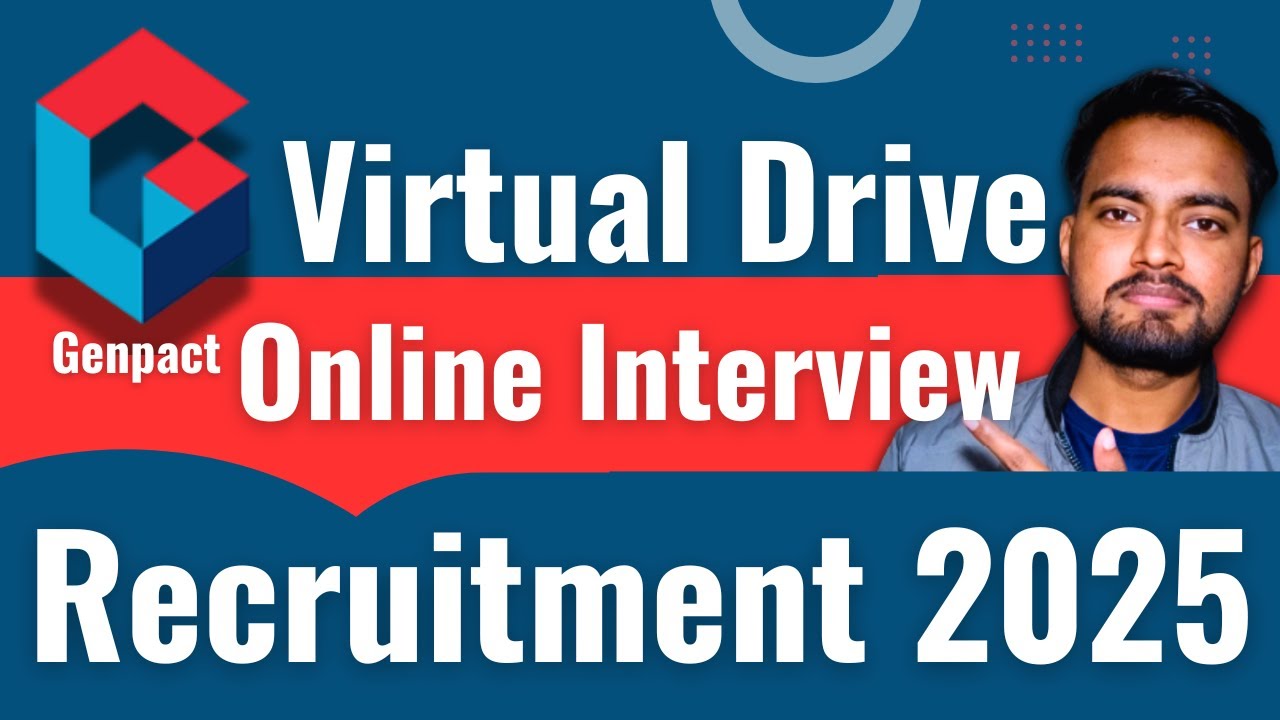 Genpact MEGA Virtual Drive 2025 | Top Chance | Online Interview | @CorporateWala | Ankit Yadav ...