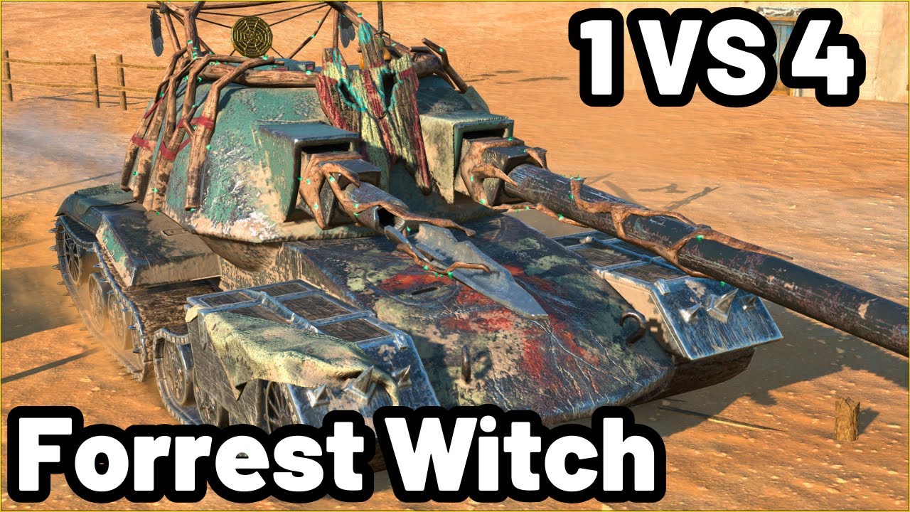 Forrest Witch | 5.1K DAMAGE | 1 VS 4 | WOT Blitz Pro Replays - YouTube