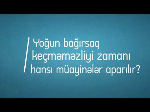 Uzman Dr. Bibixanım Məmmədova Yoğun bağırsaq keçməməzliyi xəstəliyi haqqında