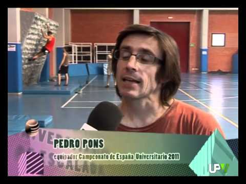Pedro Pons equipador escalada - YouTube