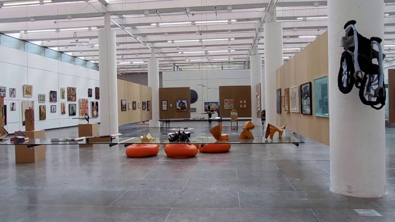 (Recorrido I) BIENAL UNAM ARTES VISUALES 2016 - YouTube