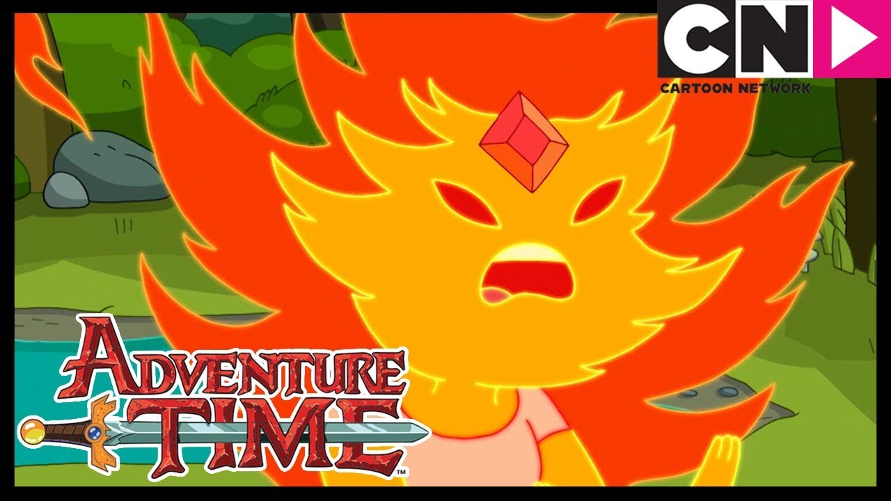 Adventure Time | Flame Princess Gets Help From Princess Bubblegum ...