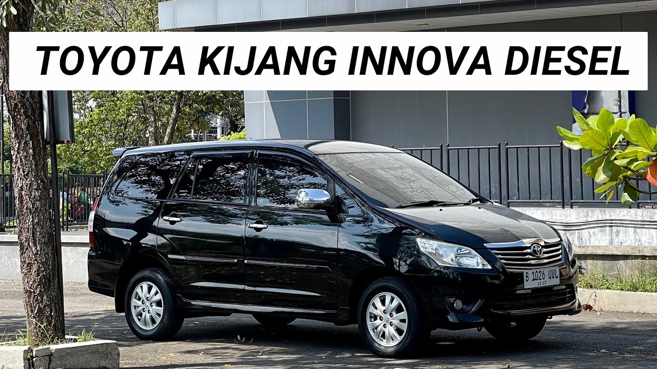 Toyota Kijang Innova G Diesel AT 2012 - Istimewa - YouTube