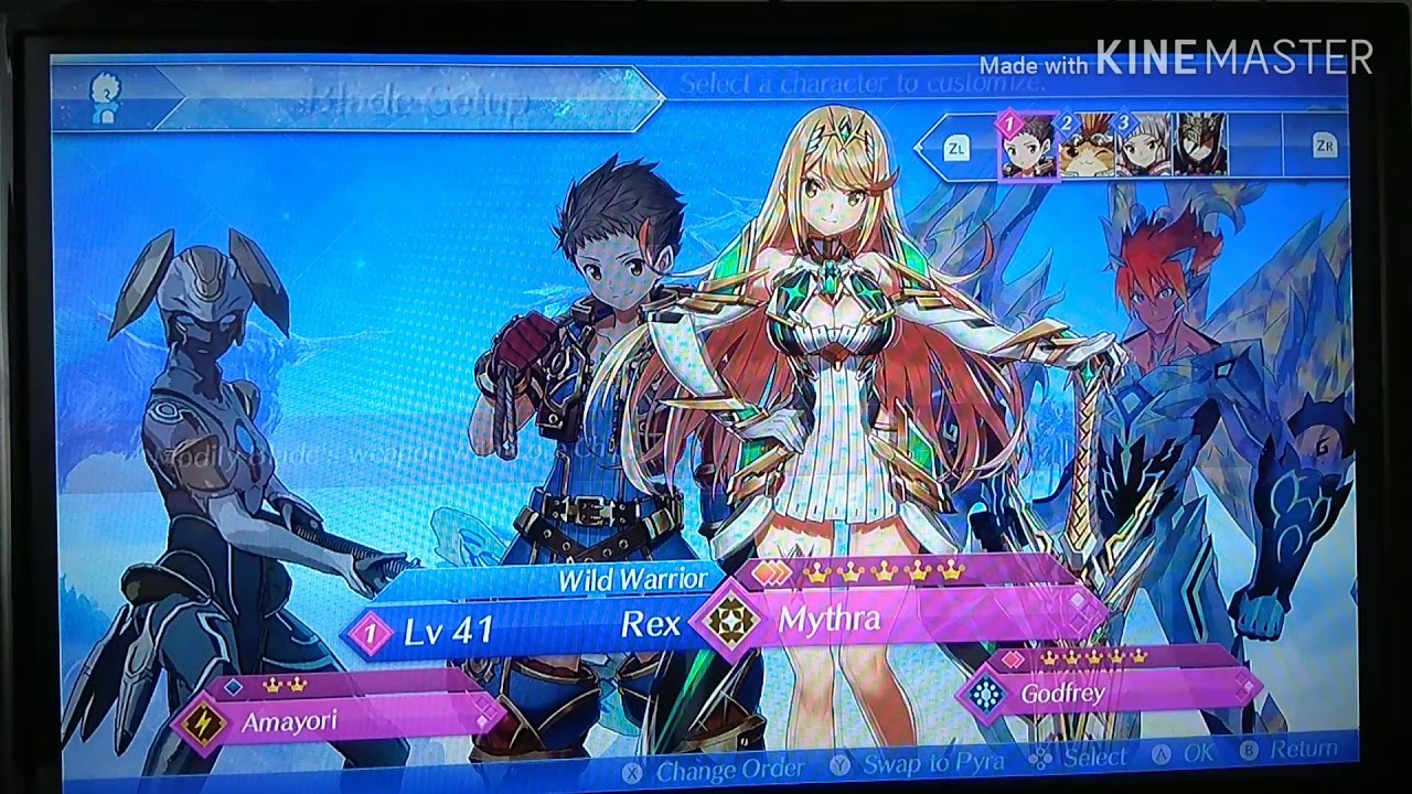Xenoblade 2 itens e menu pt-br - YouTube