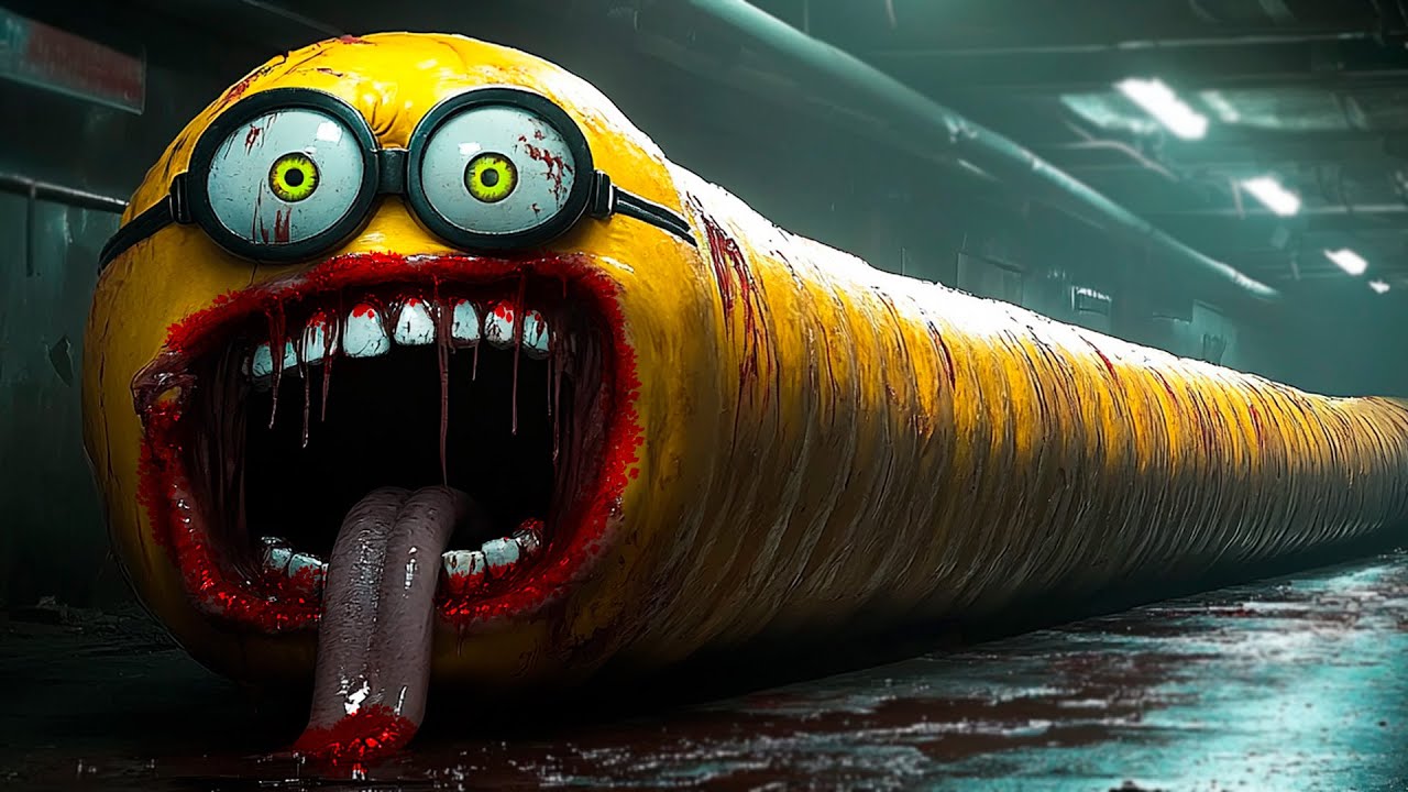 What if Minion becomes a Minion Worm - Story of Transformation - YouTube