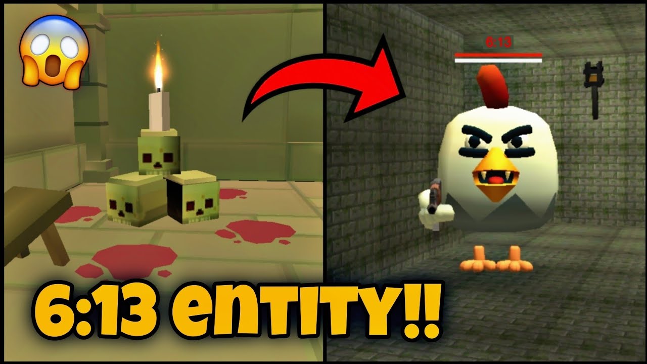 😱 HOW TO SUMMON THE ENTITY 6:13 IN CHICKEN GUN!! CHICKEN GUN MYTHS AND ...