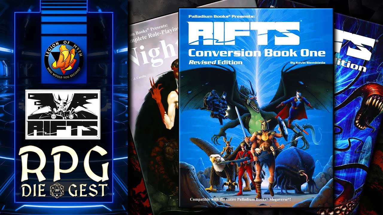 Convert a Nightbane Character to a Rifts Character - [Palladium Books ...