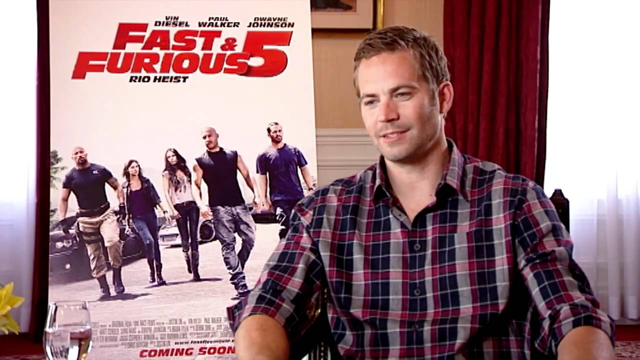 Dwayne Johnson And Paul Walker