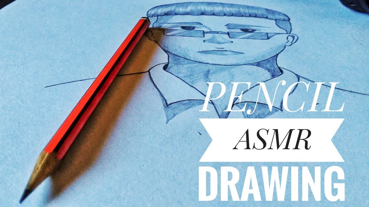 PENCIL ASMR DRAWING - YouTube