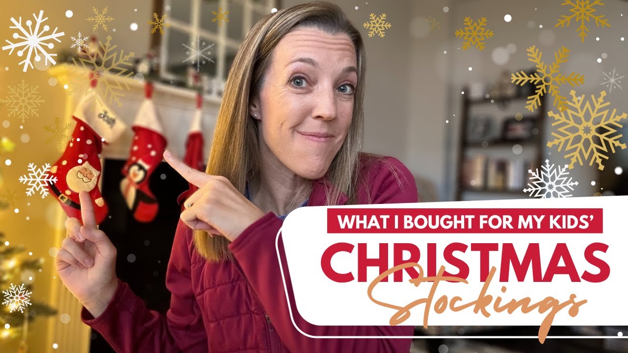 St. Nick's Day stockings // What I got for my kids' stocking stuffers ...