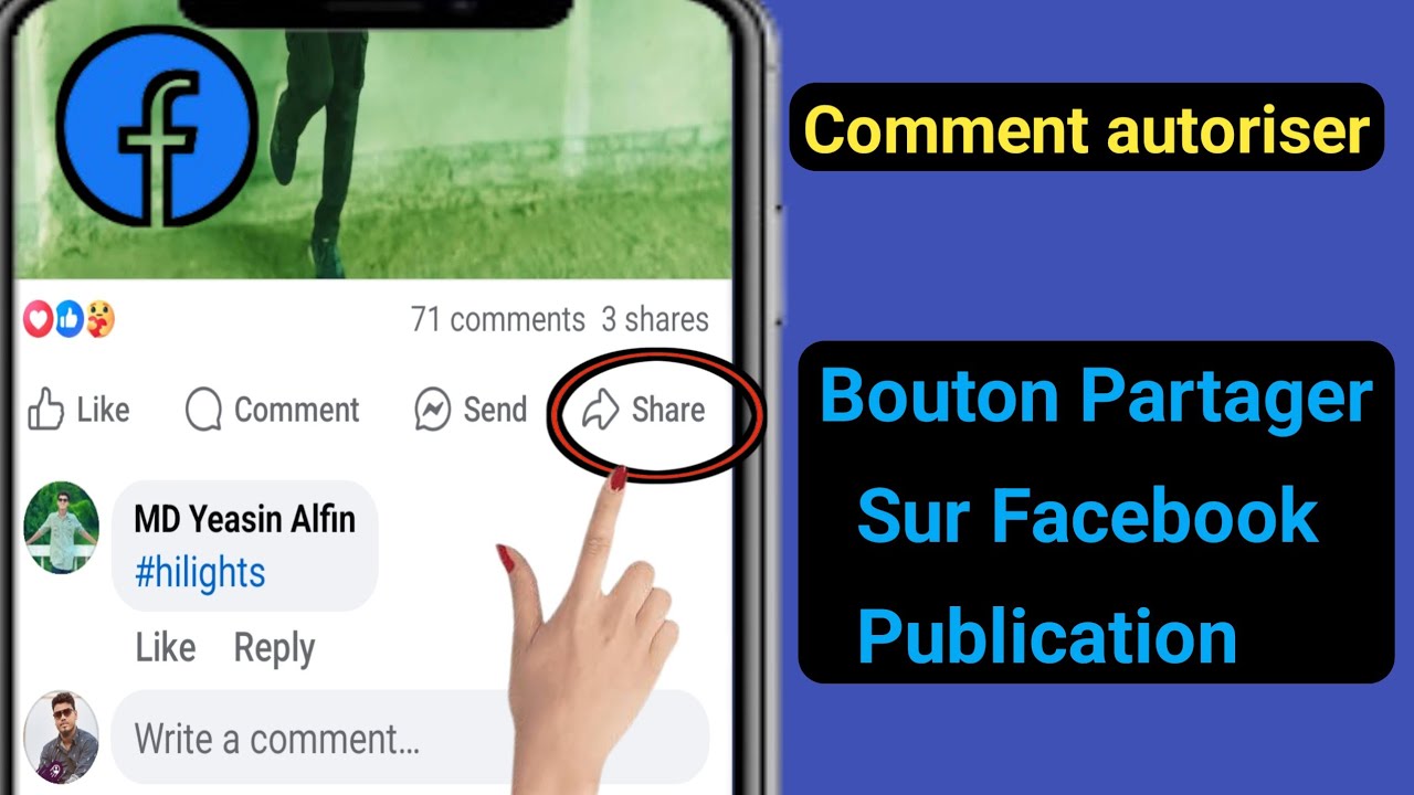 Comment activer le bouton Partager sur une publication Facebook ...